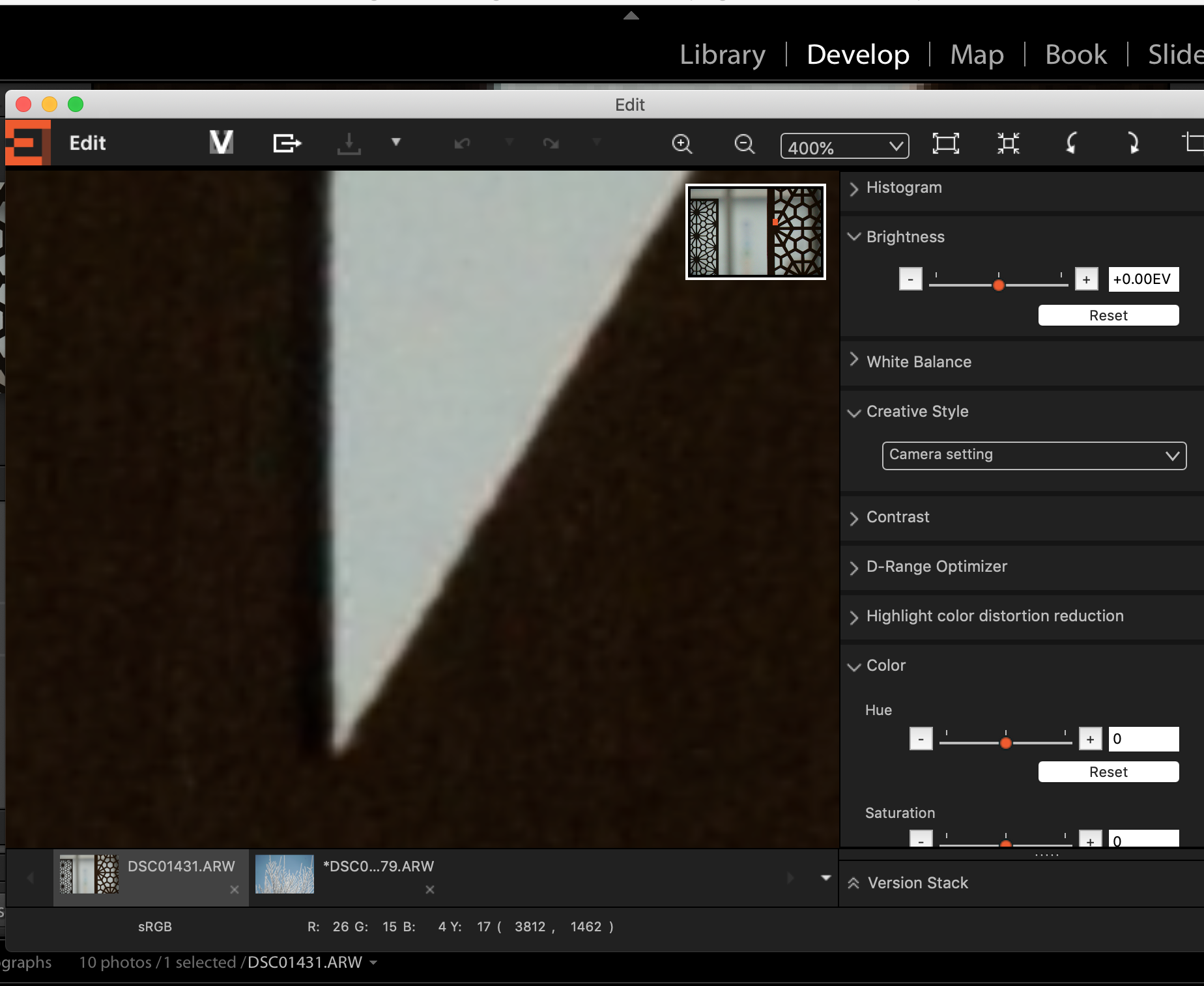 Pixilated Raw Photos in Lightroom - Adobe Product Community - 11343302