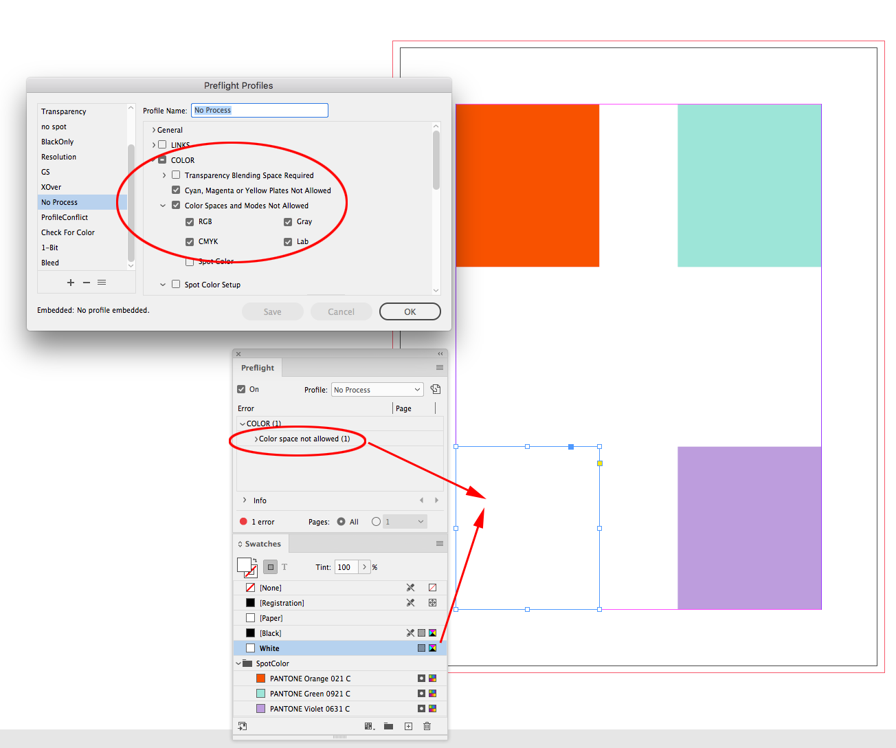 Solved: Can you remove process colors from an Indesign doc... - Adobe ...