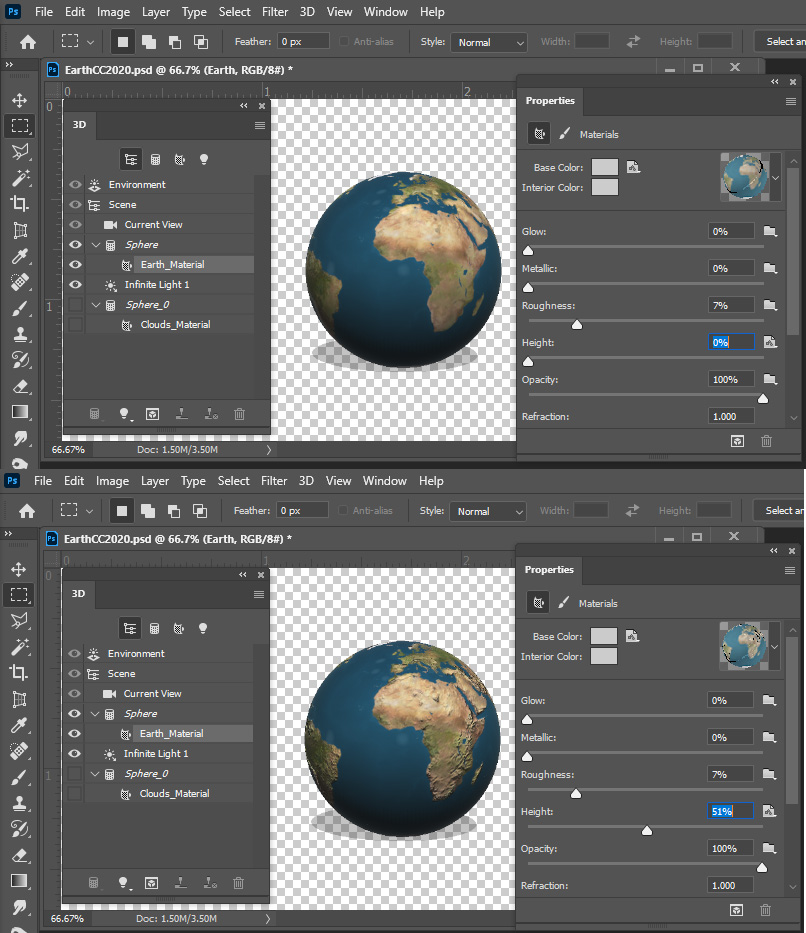 BUMP control Photoshop 2020 (21.0.1 release) ? - Adobe Product ...