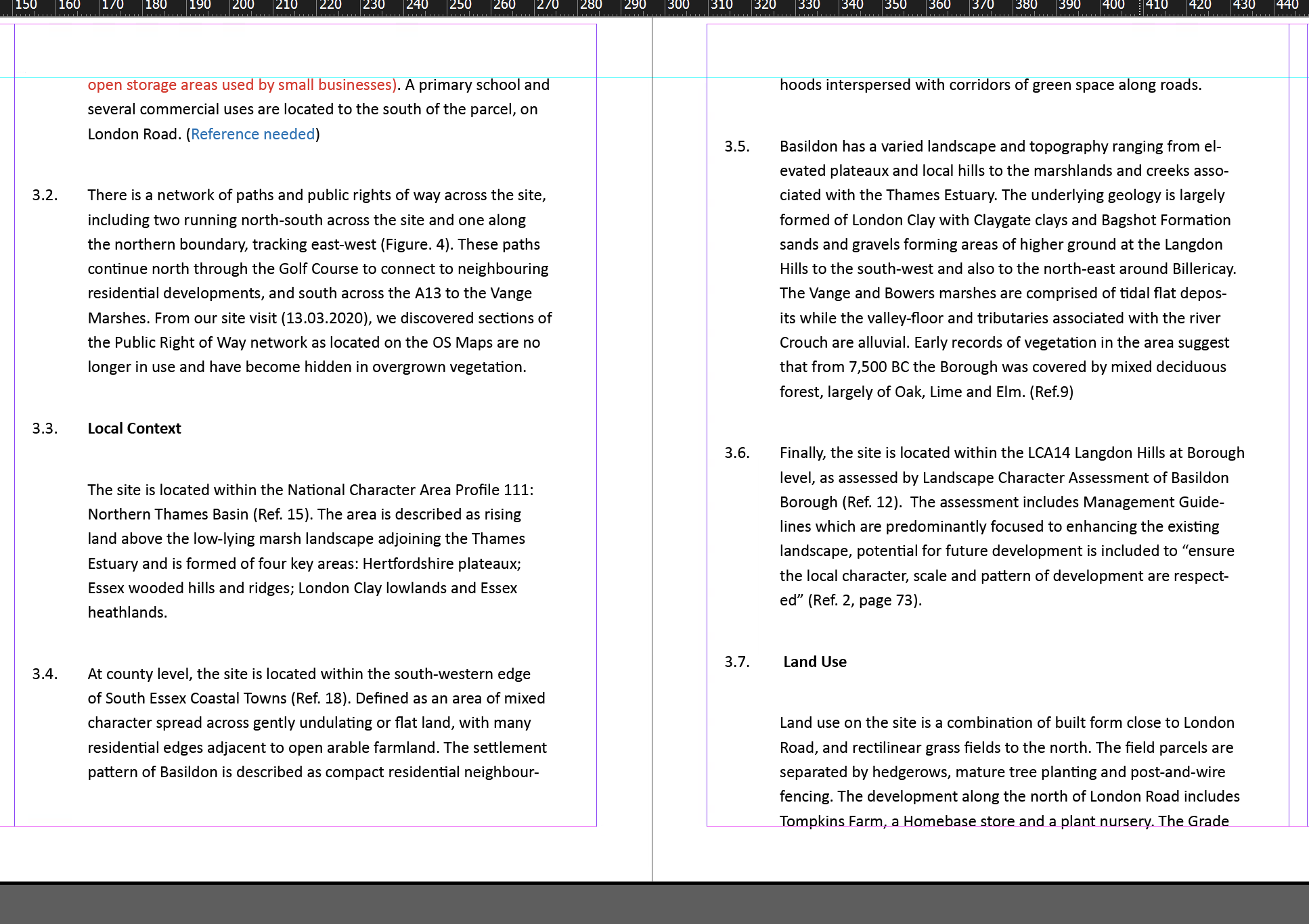 Solved: Text being pushed to next page instead of being in... - Adobe ...