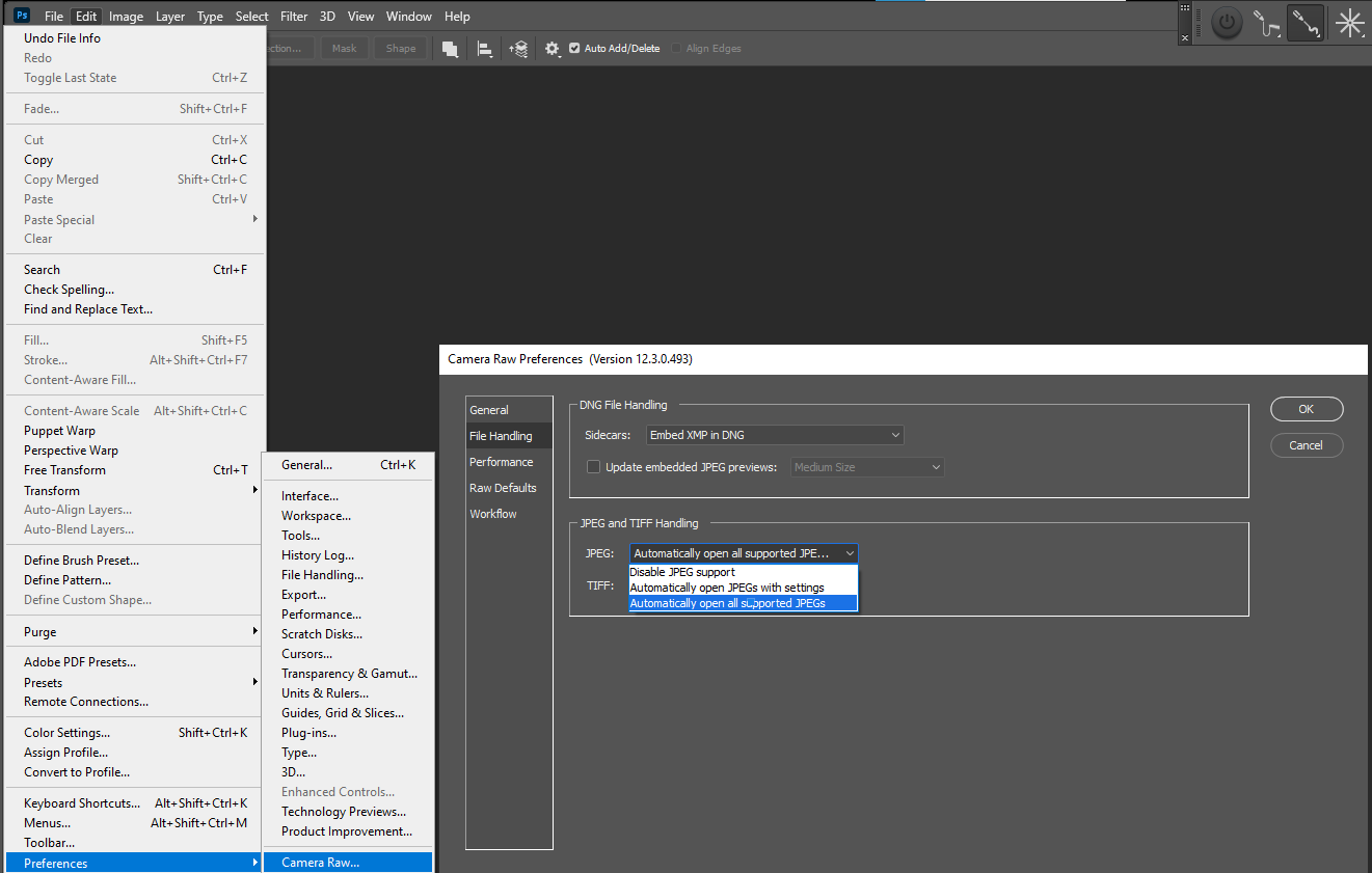 forced opening in ACR - Adobe Community - 11363817