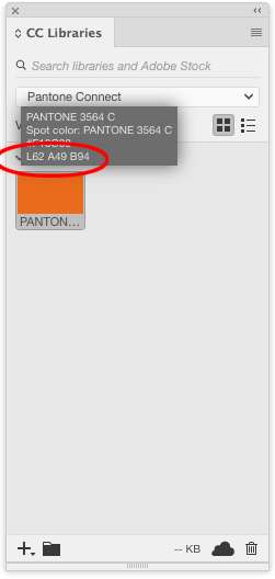Pantone colours and CC libraries - Adobe Community - 11385408
