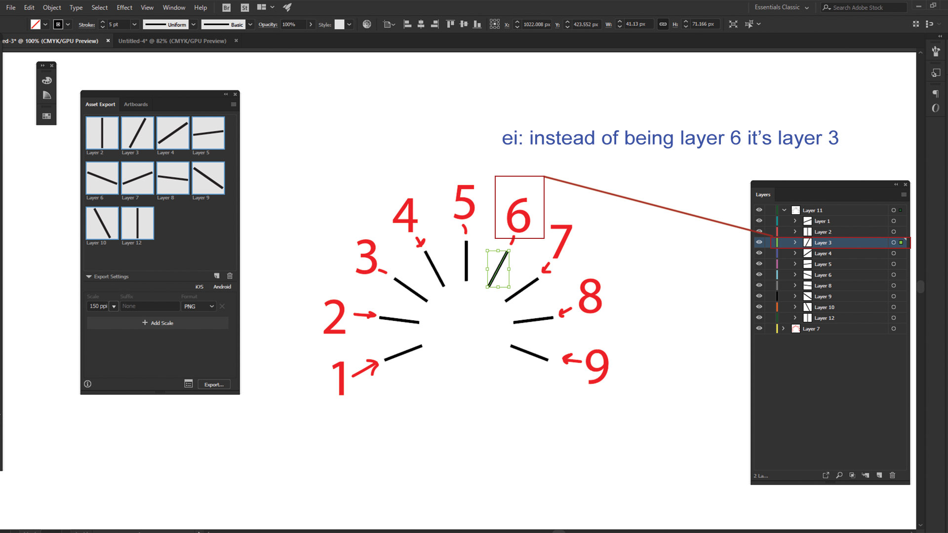 Solved: correct layer sequence with objects - Adobe Product Community ...