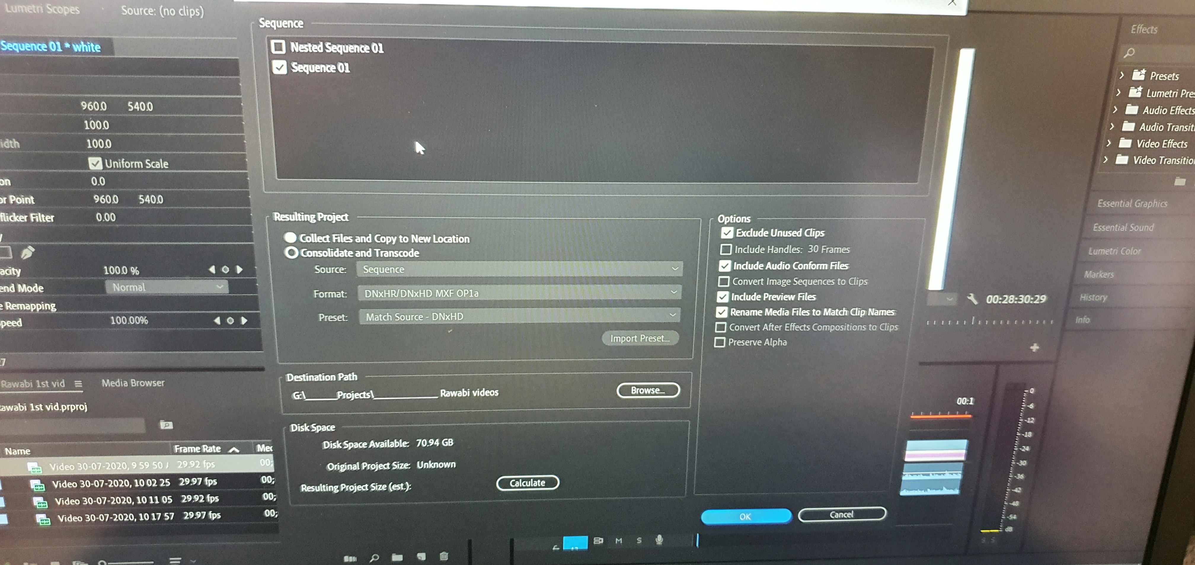 Rendered preview files really big - Adobe Product Community - 11393433