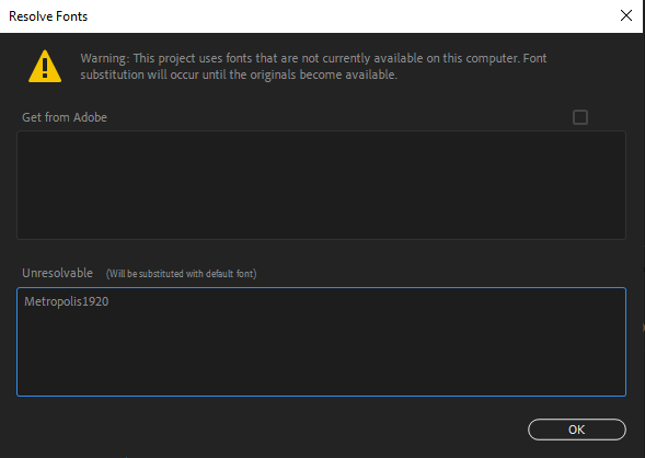 Solved: Font Substitution - Adobe Product Community - 11399250