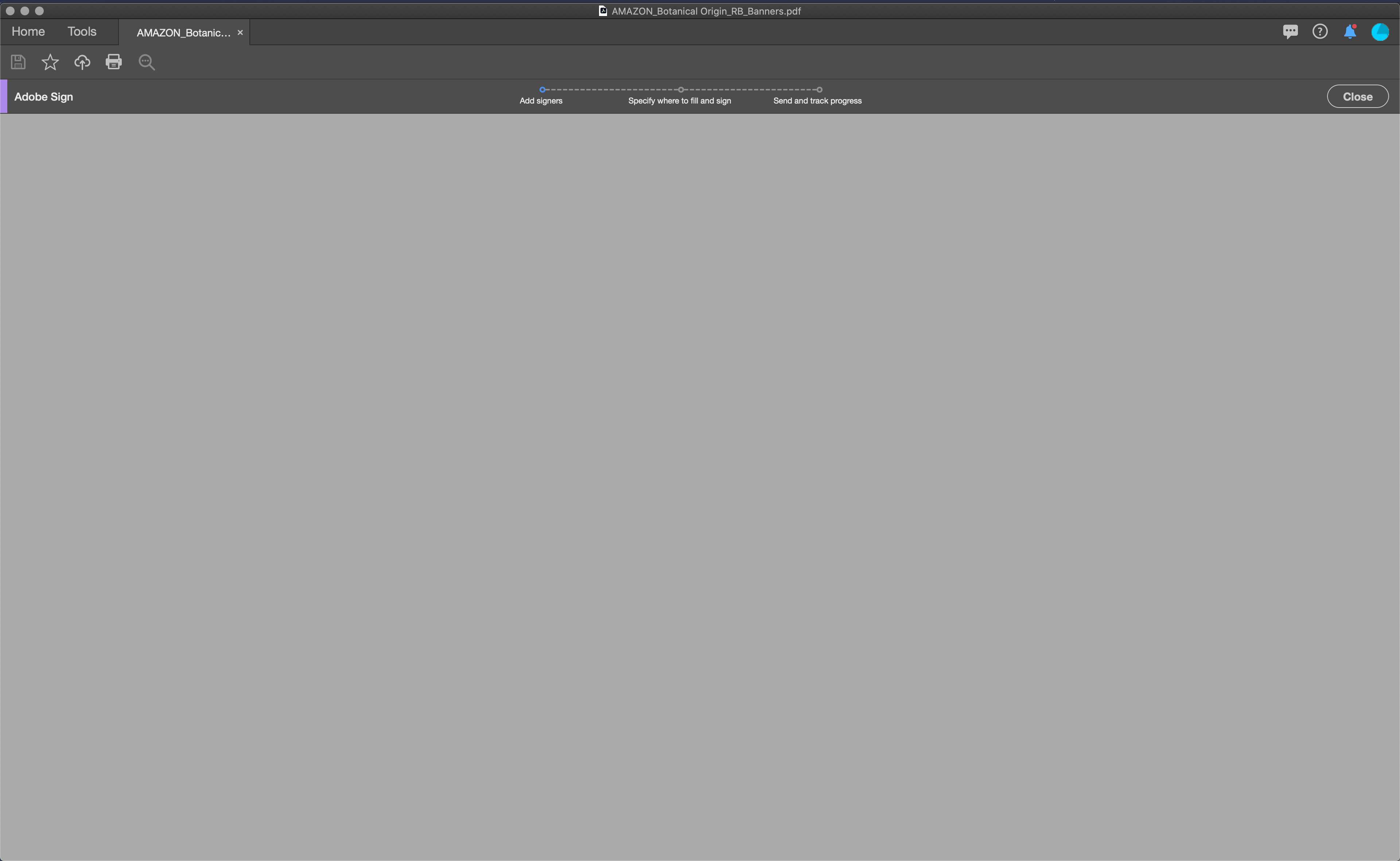 Adobe Sign = Grey screen when attempting to add si... - Adobe Product ...