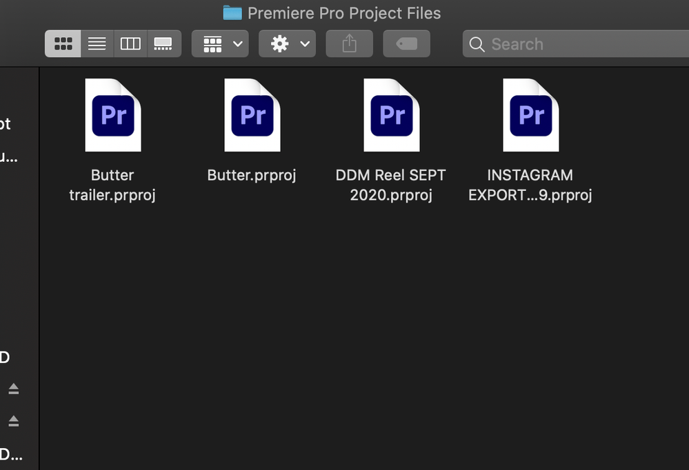 Premiere Pro 2020 Broken Project Icon - Adobe Product Community - 11425656