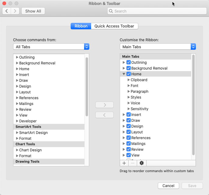 Limited options in the Acrobat ribbon in Word (Mac... - Adobe Community ...