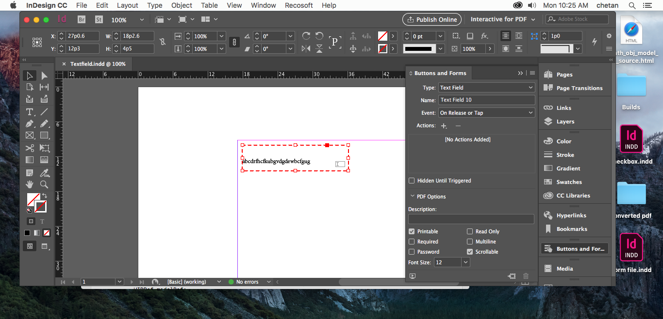 Indesign Buttons and Forms - Adobe Community - 11426372