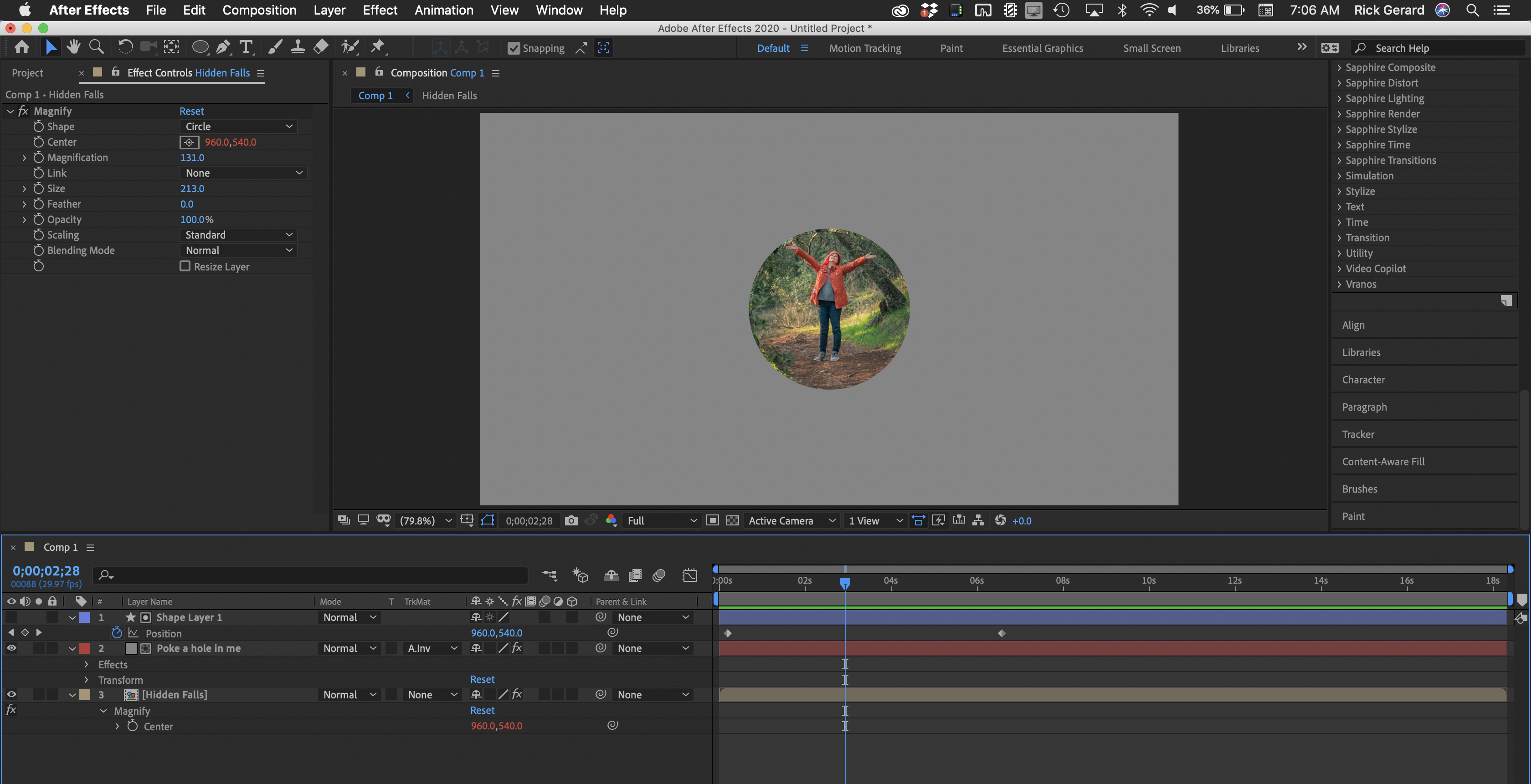 apply two masks to a null object - Adobe Product Community - 11431750