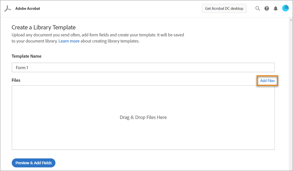 Create and Manage templates using the new Adobe Ac... - Adobe Product ...