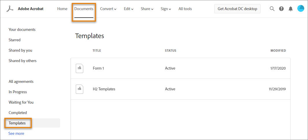 Create And Manage Templates Using The New Adobe Ac Adobe Community 