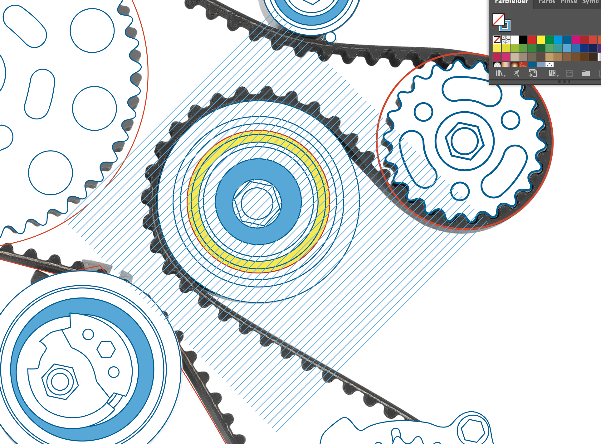 Solved: How to create cogs in Illustrator - Adobe Product Community ...