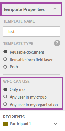Share Adobe Sign templates with others in your gro... - Adobe Product ...