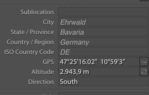 Solved How Add Address To Metadata Using Gps Coordinates Adobe