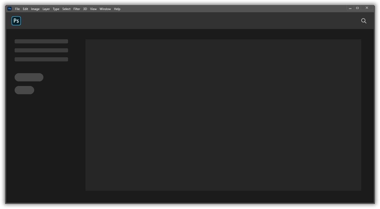 Home screen does not load when launching Photoshop... - Adobe Product ...