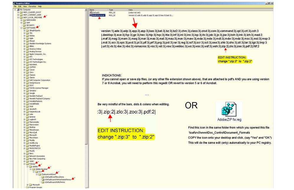 Re: unable to open zip file within PDF - Adobe Product Community - 11454028