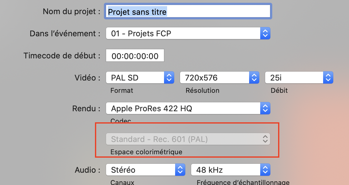 How to work in Rec.601 color space ? - Adobe Product Community - 11456880