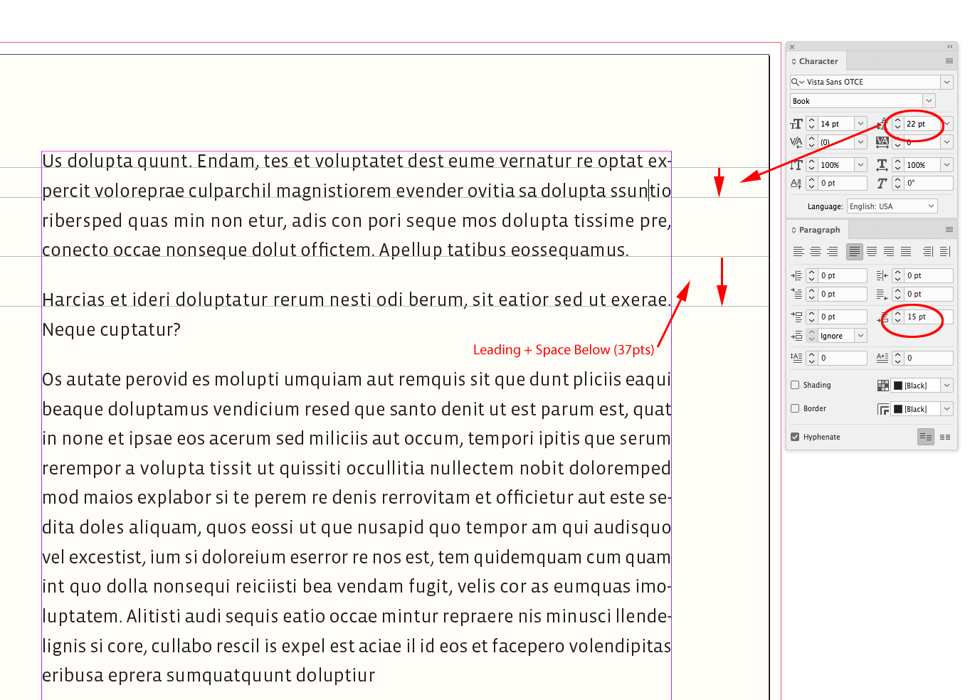 Solved: Indesign paragraph spacing - Adobe Community - 11457730