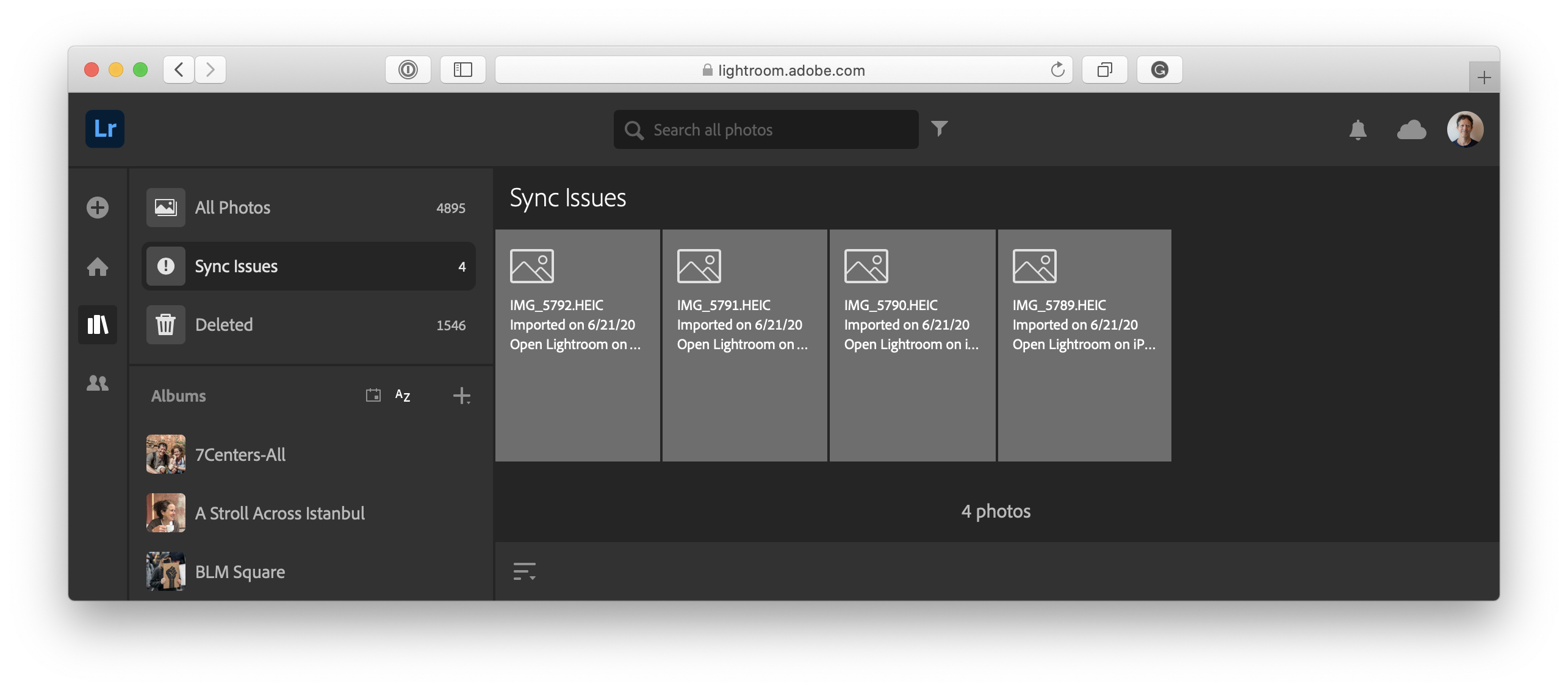 Solved: LrC Seems to have stopped syncing? - Adobe Community - 11445542