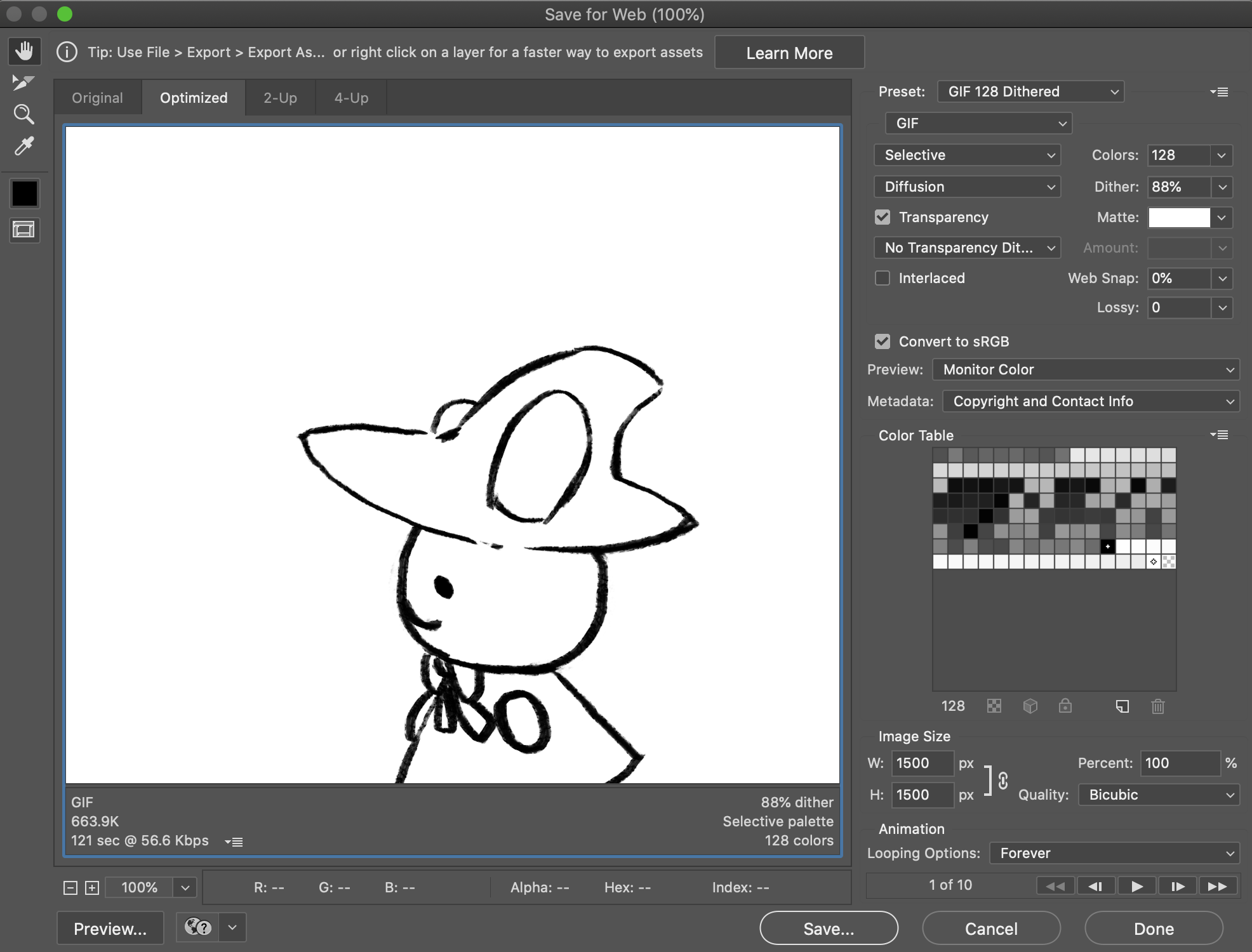 GIF Export/Render Issue (Photoshop 2020) - Adobe Product Community ...