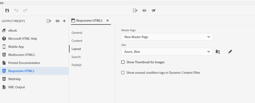 RoboHelp 2019 New UI : how to change the view in a... - Adobe Community ...