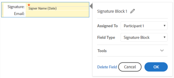 Types of Signature fields in Adobe Sign - Adobe Product Community ...