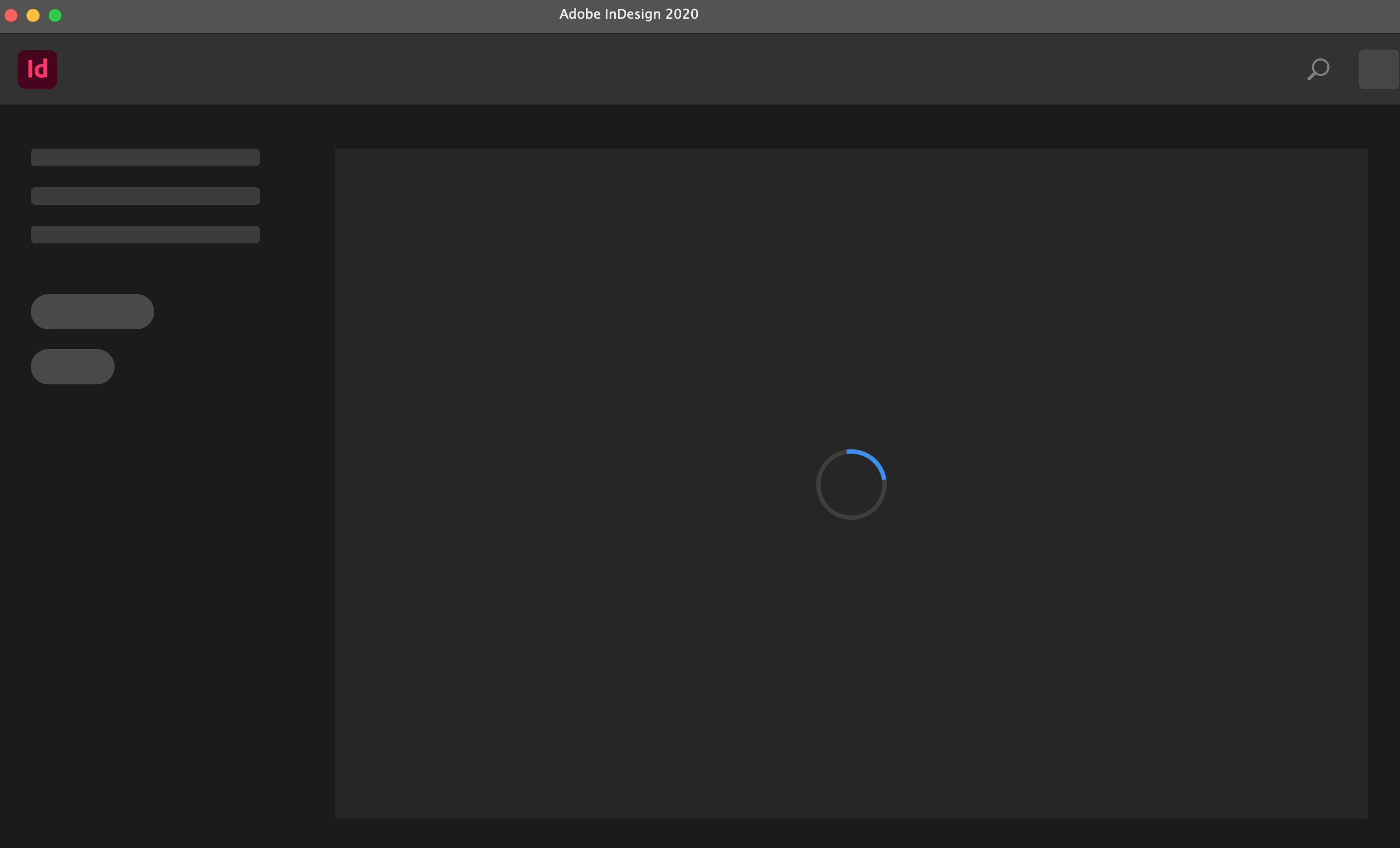 Solved: Indesign stuck in loading screen - Adobe Community - 11477673