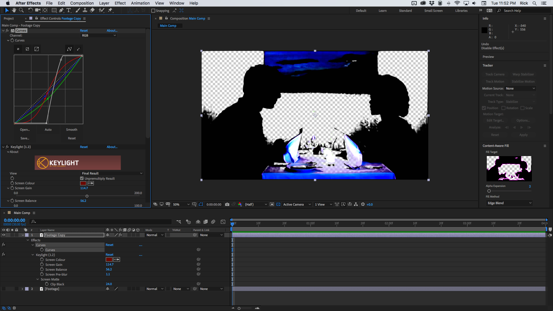 Solved: Refine Hard Matte vs. Refine Soft Matte for luma k... - Adobe ...