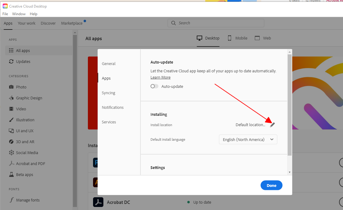 Solved: Mudar local de instalação dos programas - Adobe Product ...