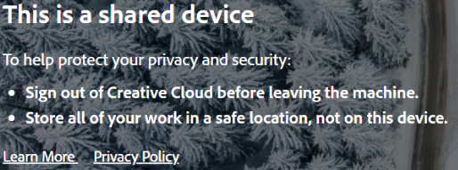 Shared Device Licensing now supports self-service ... - Adobe Product Community - 10685976