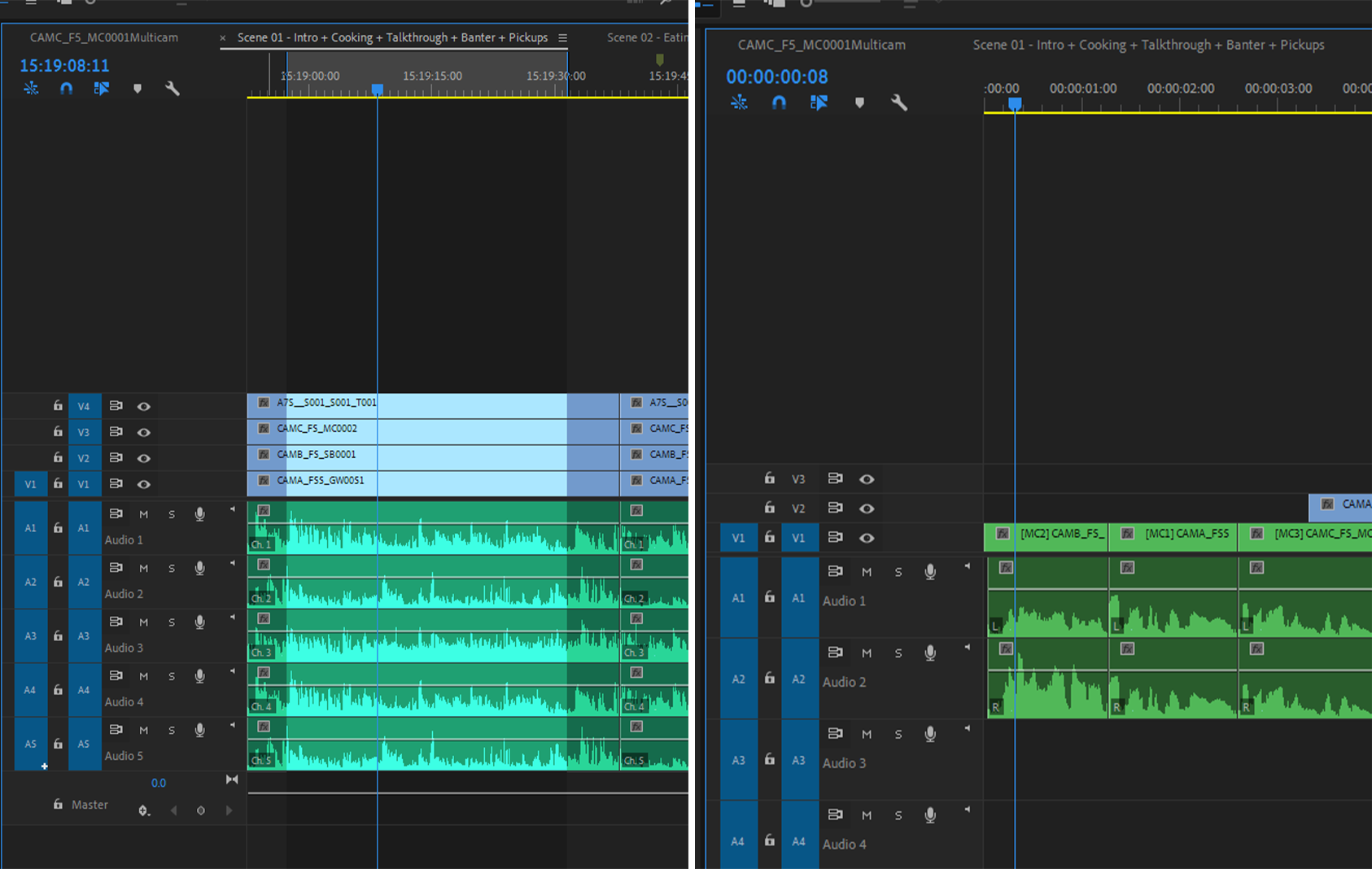 Working with Multi-Channel Audio in a Multicam Seq... - Adobe Product ...