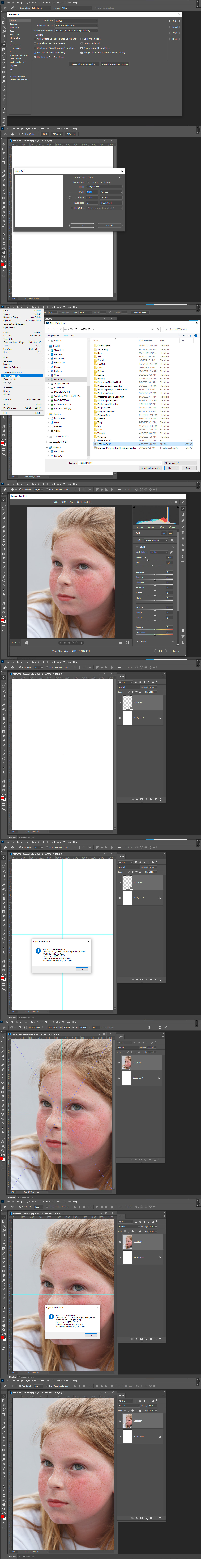 Why is the size/resolution different when using Pl... - Adobe Community ...