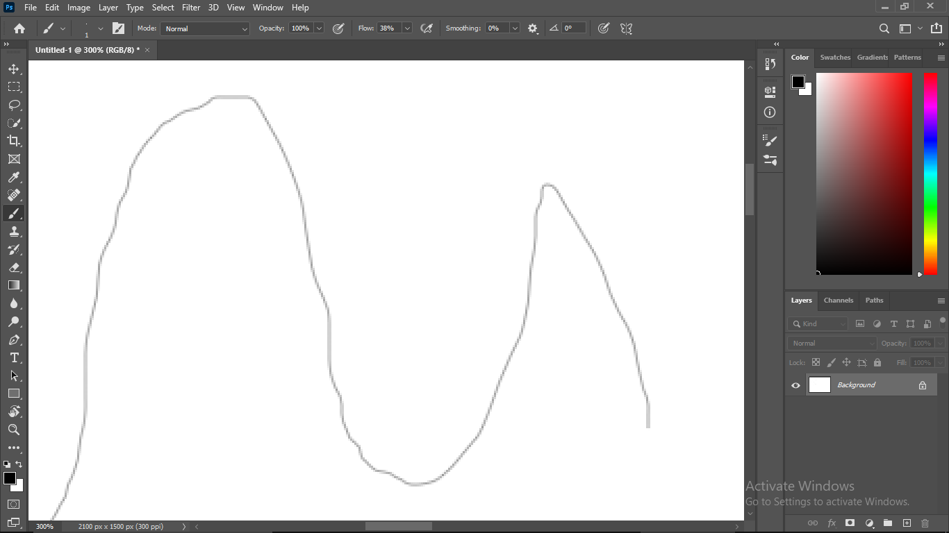 Solved: Black looks dark grey when trying to paint - Adobe Product ...
