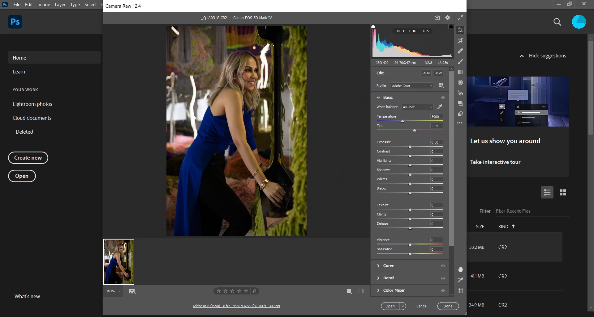 photoshop opens a new window - Adobe Community - 11505748
