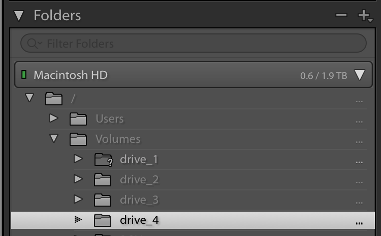 Solved: Drive showing as folder: no "hide parent" or "prom... - Adobe ...