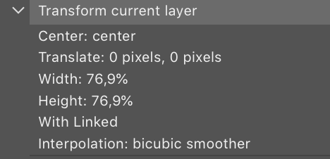 Solved: Resizing layer to a specific size in action (not p... - Adobe Product Community - 11512094
