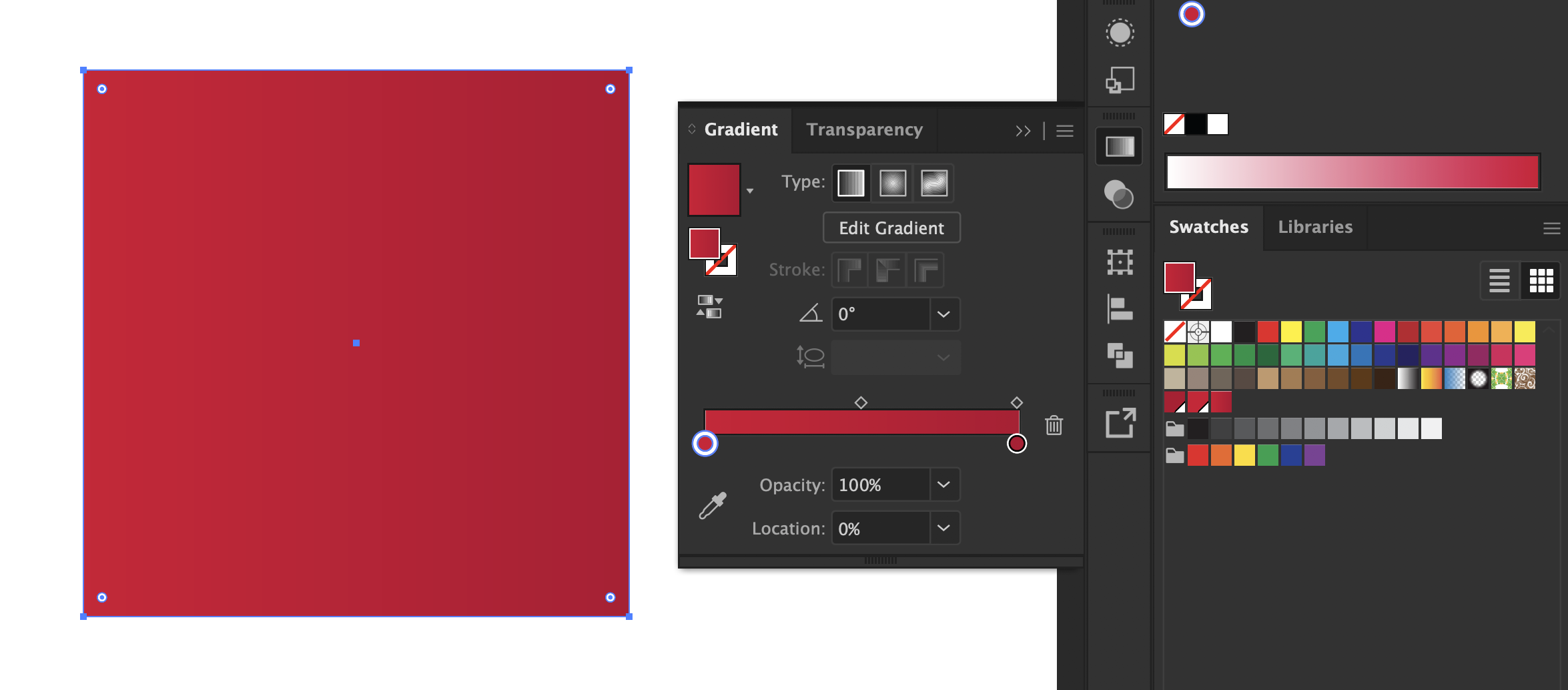 Solved: How to remove the extra shade added in the gradien... - Adobe Product Community - 11515979