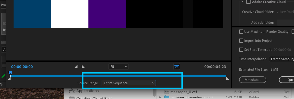 Solved: Missing beginning of video after export - Adobe Product ...