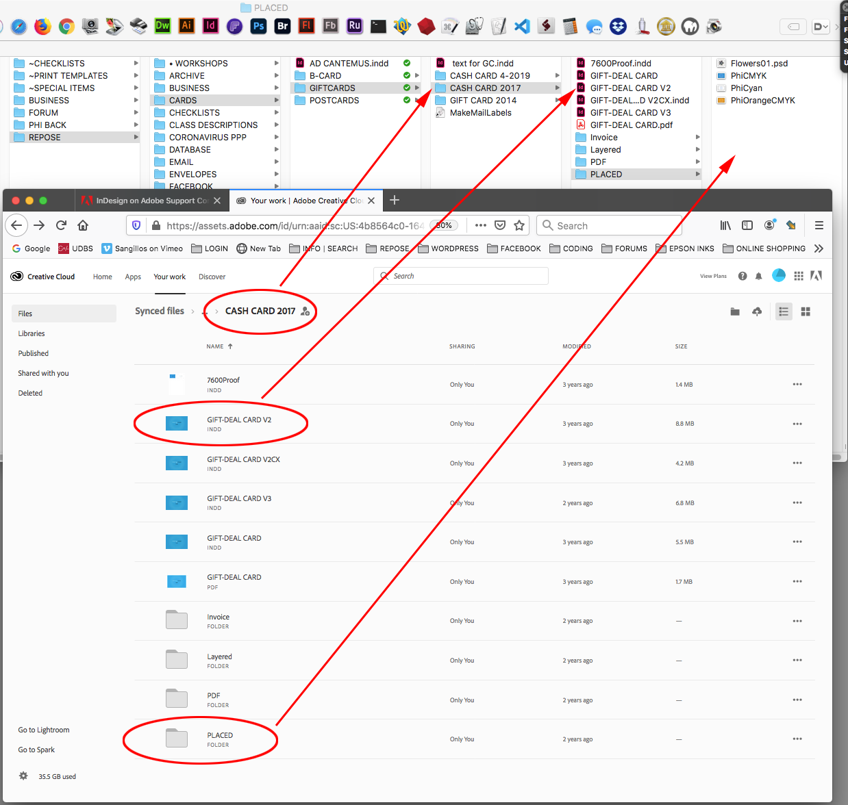 Solved: Do Indesign links work with Adobe Cloud (multiple ... - Adobe ...