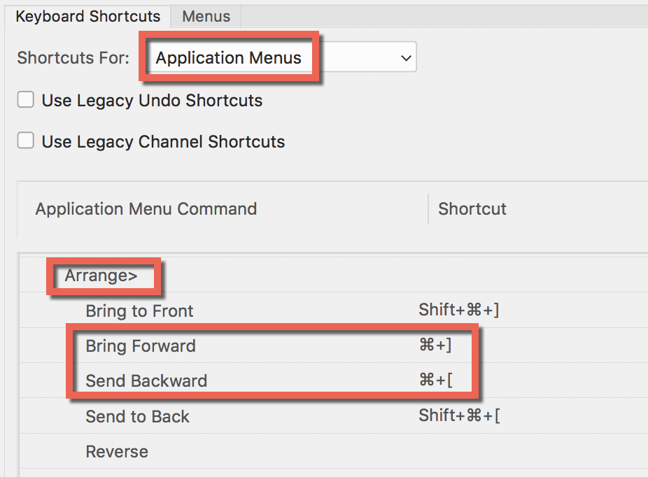 Custom Keyboard Shortcut - Adobe Community - 11527682