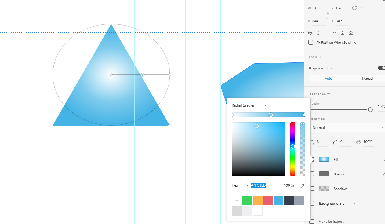 Solved: Missing gradient control handles on custom shape - Adobe ...
