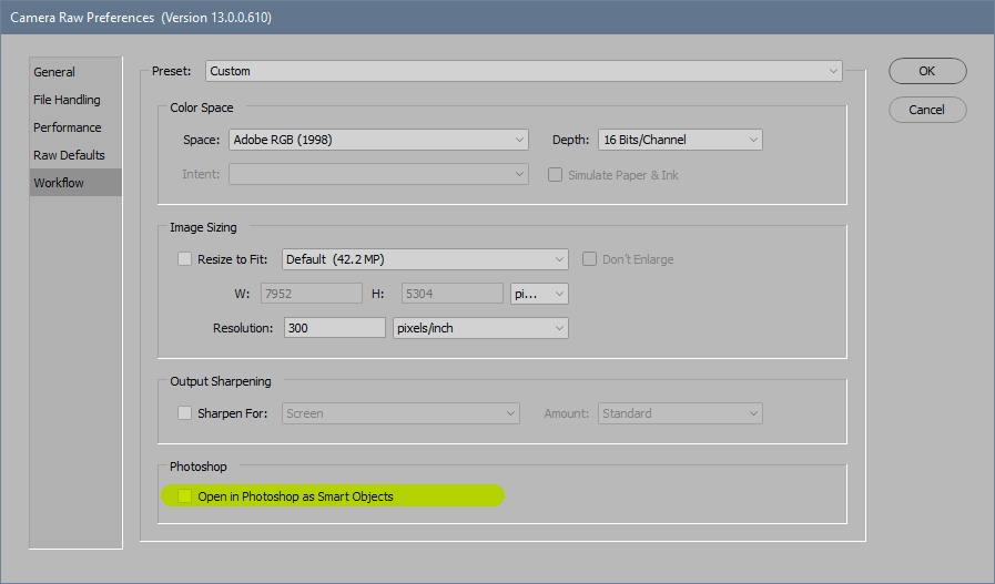 Saving Smart Object PSDs from raw files in ACR - Adobe Community - 11535134