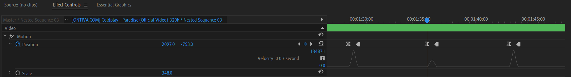 Solved: Bezier keyframe creating unnecessary movement - Adobe Product ...