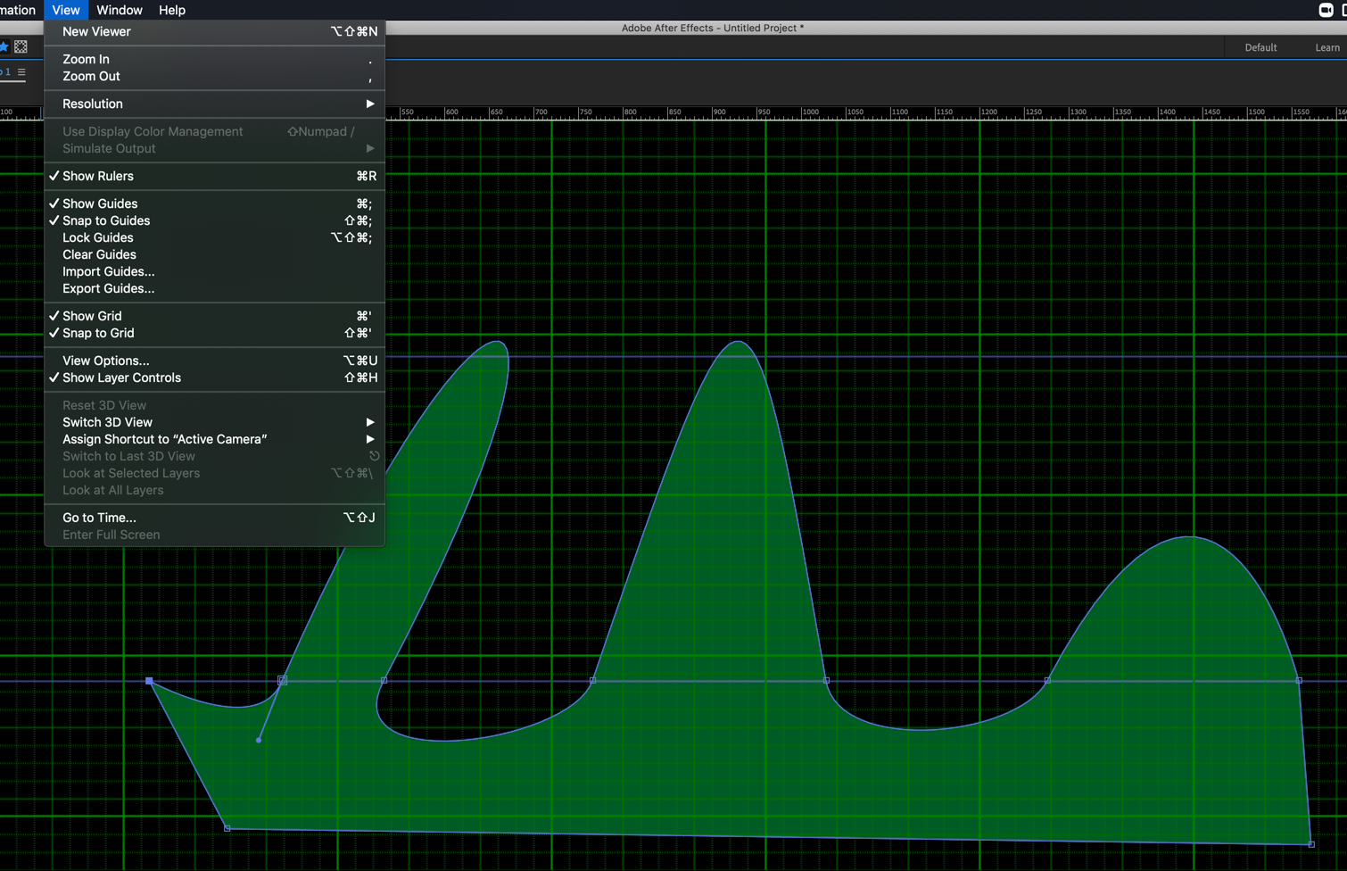 How to align Shape points horizontally? - Adobe Community - 10692468