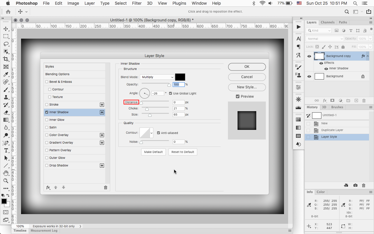 Solved: Inner Shadow Problem in PS 2021 - Adobe Community - 11539354