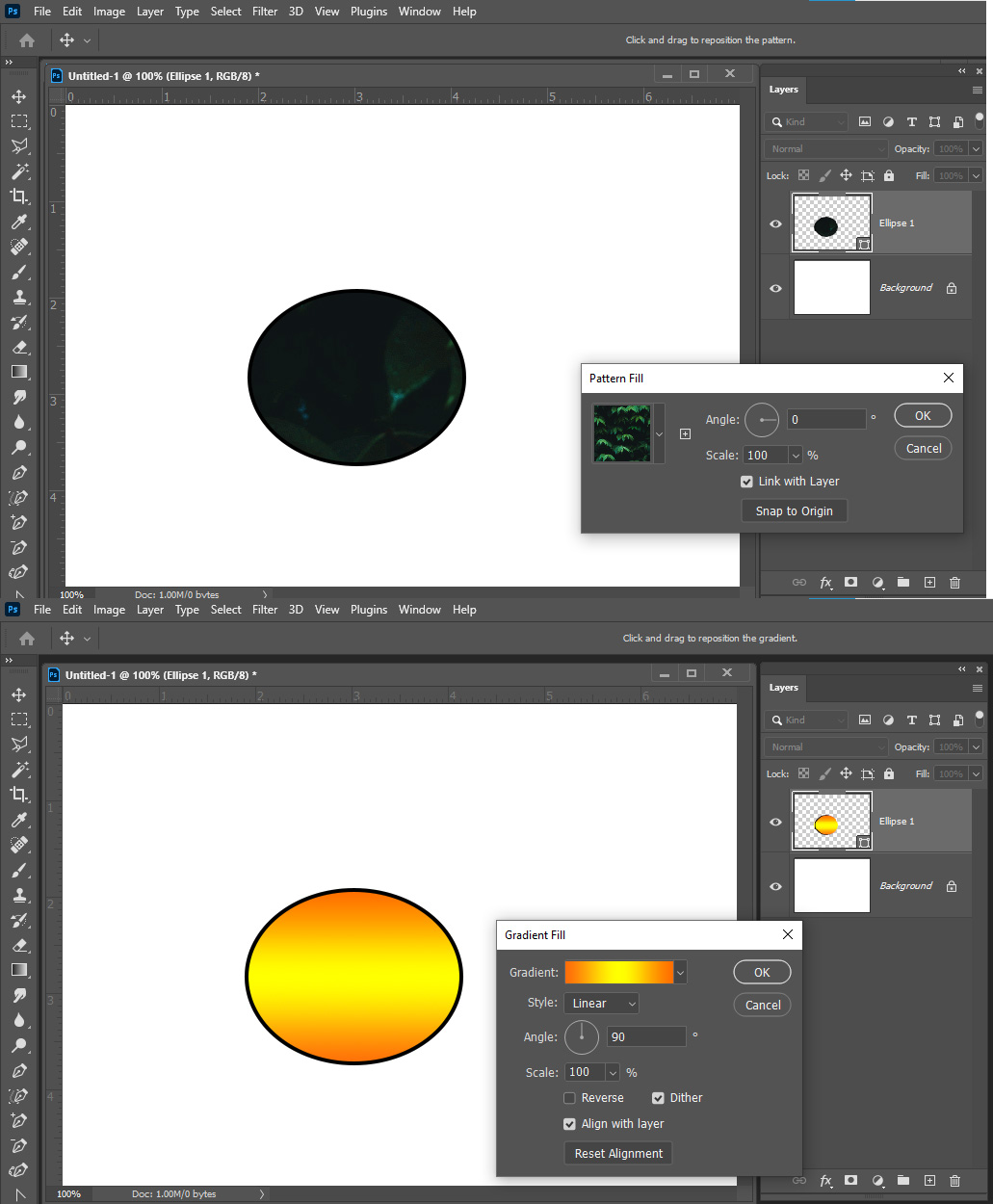 Photoshop 2021 (PC) - shape layer colour edit - Adobe Product Community ...