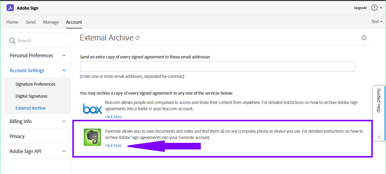 Send the signed document automatically to an exter... - Adobe Product ...