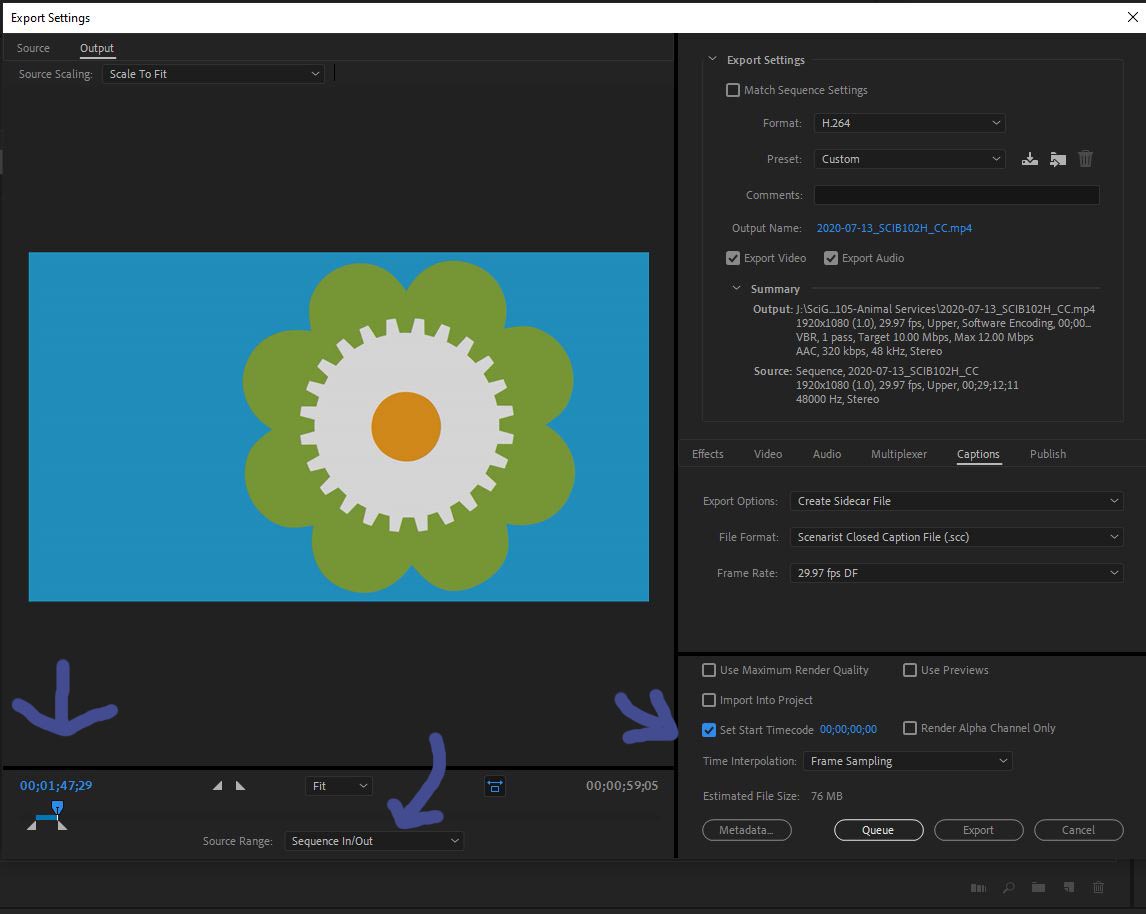 Timecode on sidecar caption file - Adobe Product Community - 11549616