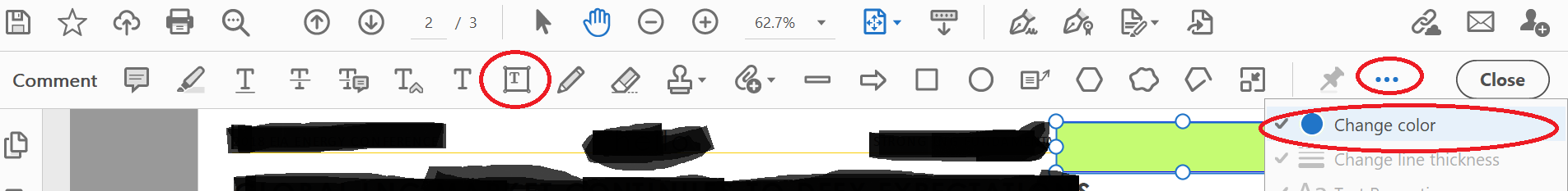 When adding text, how do I make the background of ... - Adobe Product ...